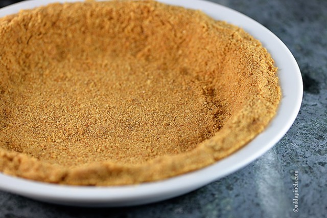 Simple Graham Cracker Crust Recipe - Add a Pinch