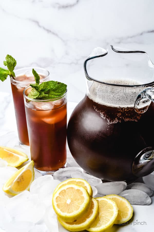 The BEST Southern Sweet Tea Recipe - Add a Pinch
