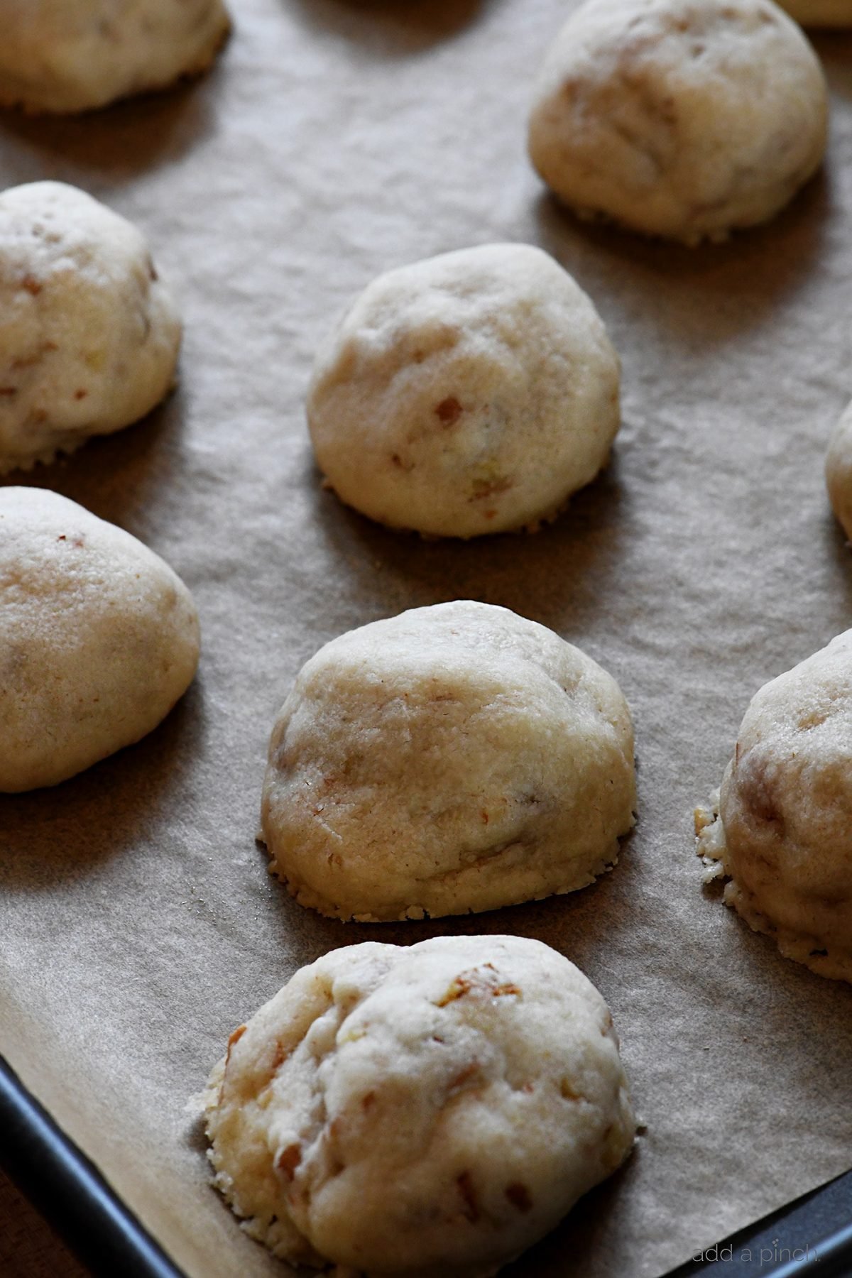 Pecan Sandies Cookie Recipe (Wedding Cookies) - Add a Pinch