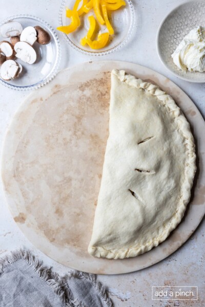 Easy Calzone Recipe - Add a Pinch