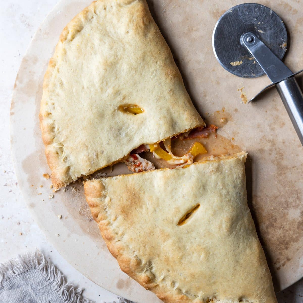 Easy Calzone Recipe - Add a Pinch