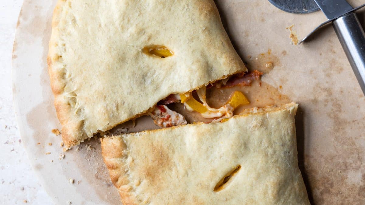 Easy Calzone Recipe - Add a Pinch