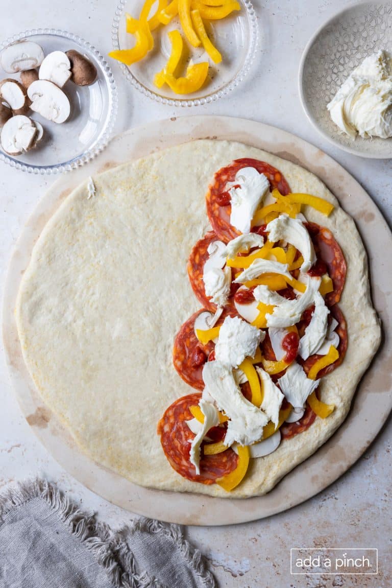 Easy Calzone Recipe - Add a Pinch