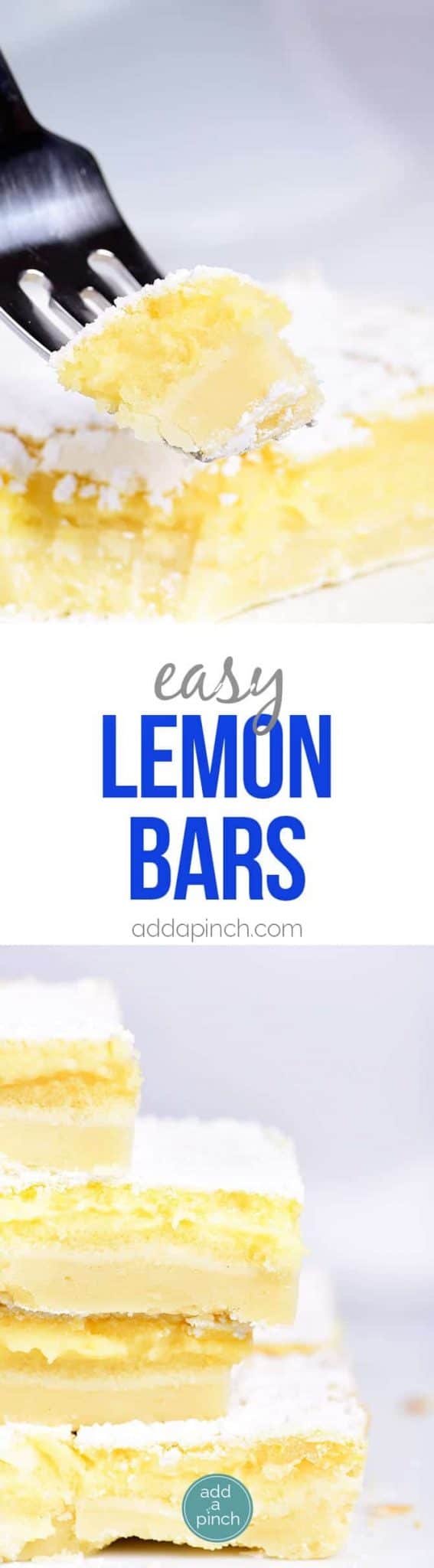 Lemon Bars - Cooking | Add a Pinch | Robyn Stone