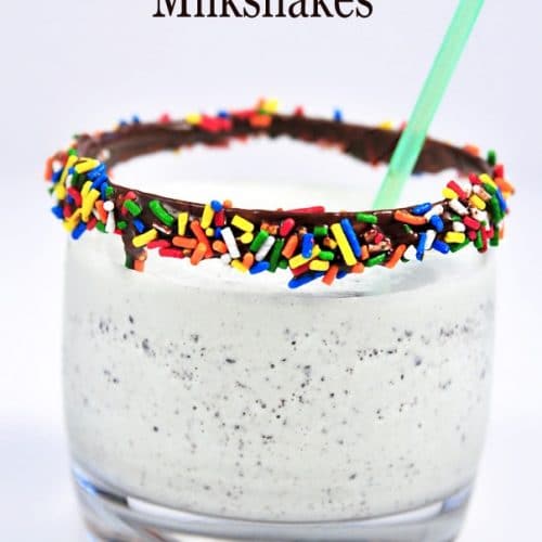 Mint Chocolate Chip Milkshake Recipe - Add a Pinch