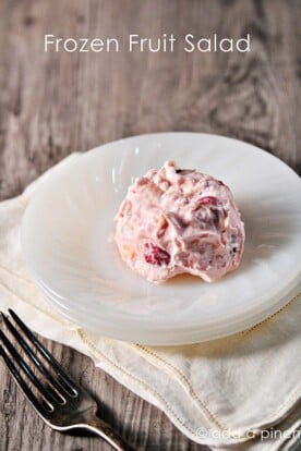 Frozen Fruit Salad Recipe - Add a Pinch