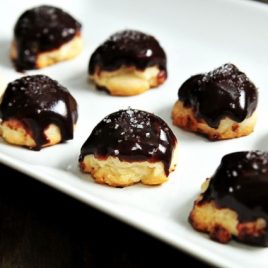 Chocolate Dipped Pecan Sandies Recipe - Cooking | Add a Pinch