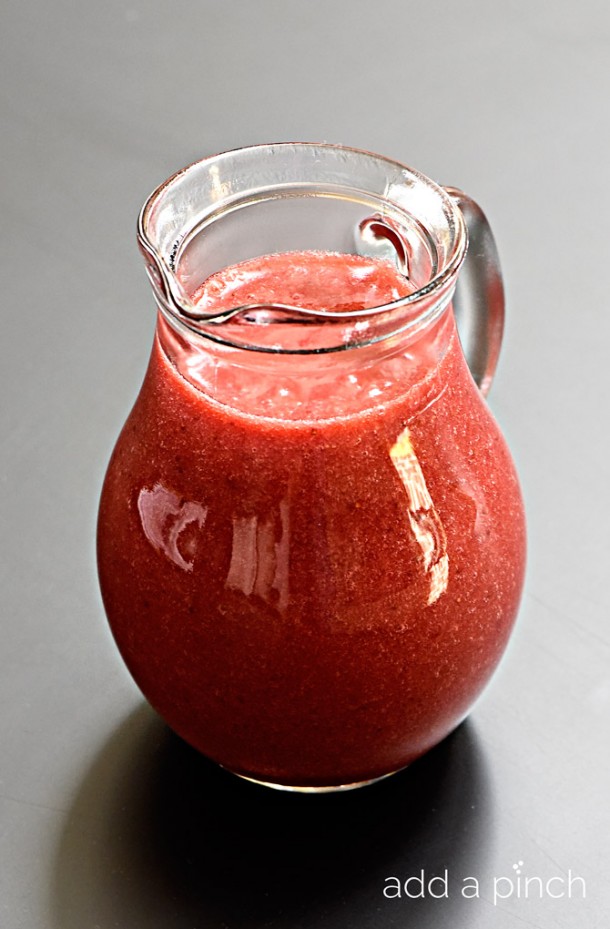 Simple Strawberry Syrup Recipe - Add a Pinch | Robyn Stone