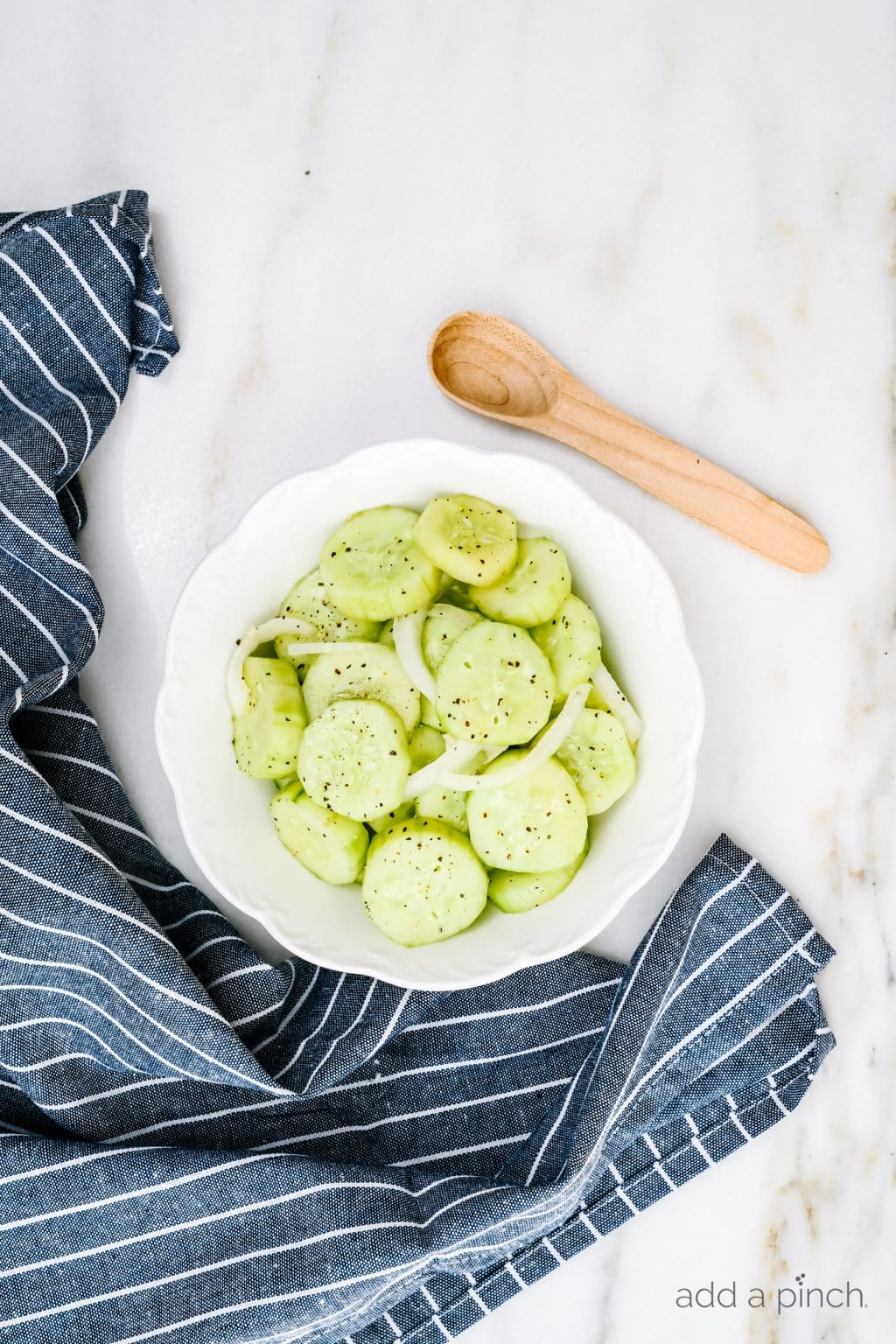 Cucumber Onion Salad Recipe - Add a Pinch