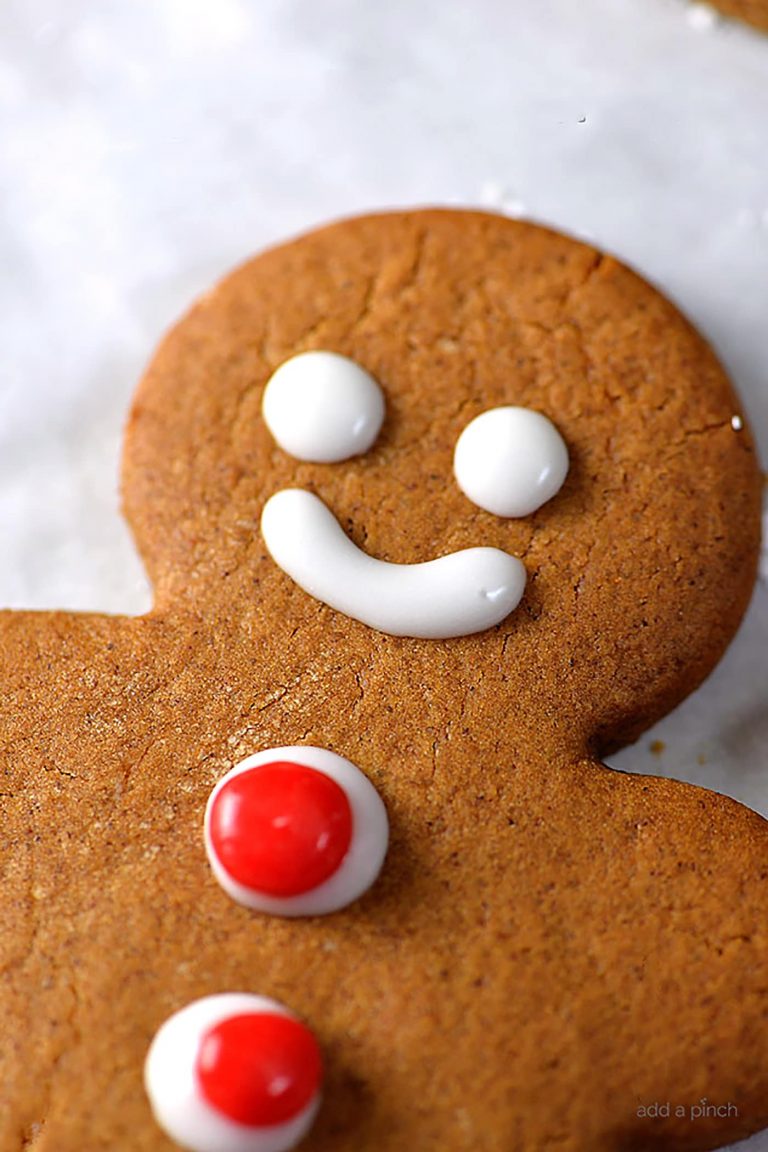Gingerbread Cookies Recipe - Add a Pinch