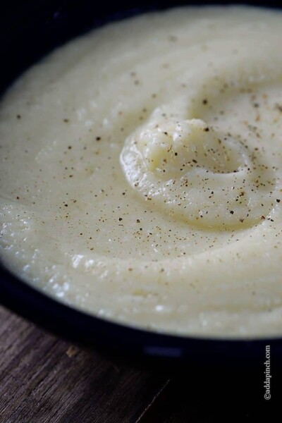 Roasted Garlic Cauliflower Puree Recipe - Add a Pinch