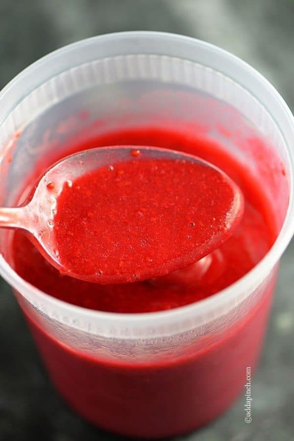 Raspberry Sauce Recipe - Add a Pinch
