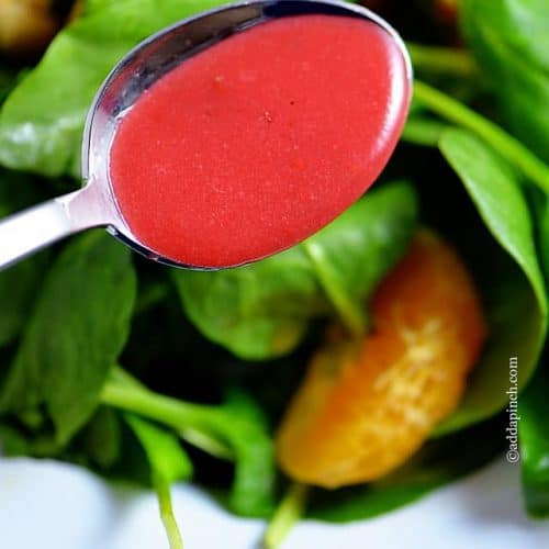 Raspberry Vinaigrette Recipe - Add a Pinch