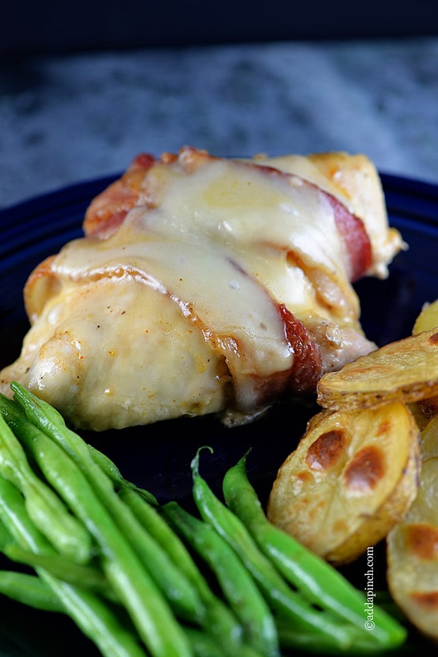 Bacon Wrapped Chicken Recipe - Add a Pinch