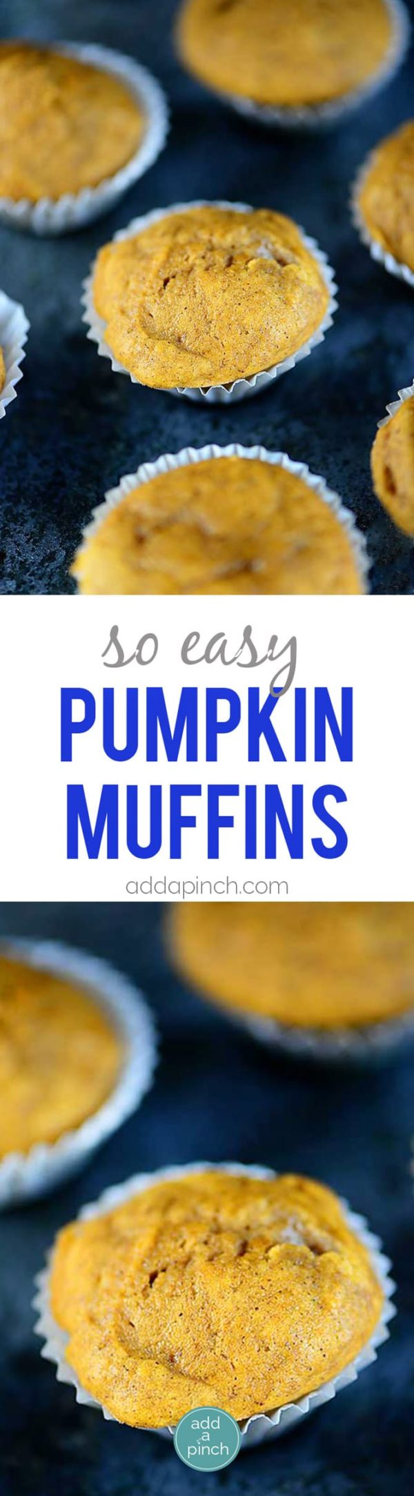 Simple Pumpkin Muffins Recipe - Add a Pinch