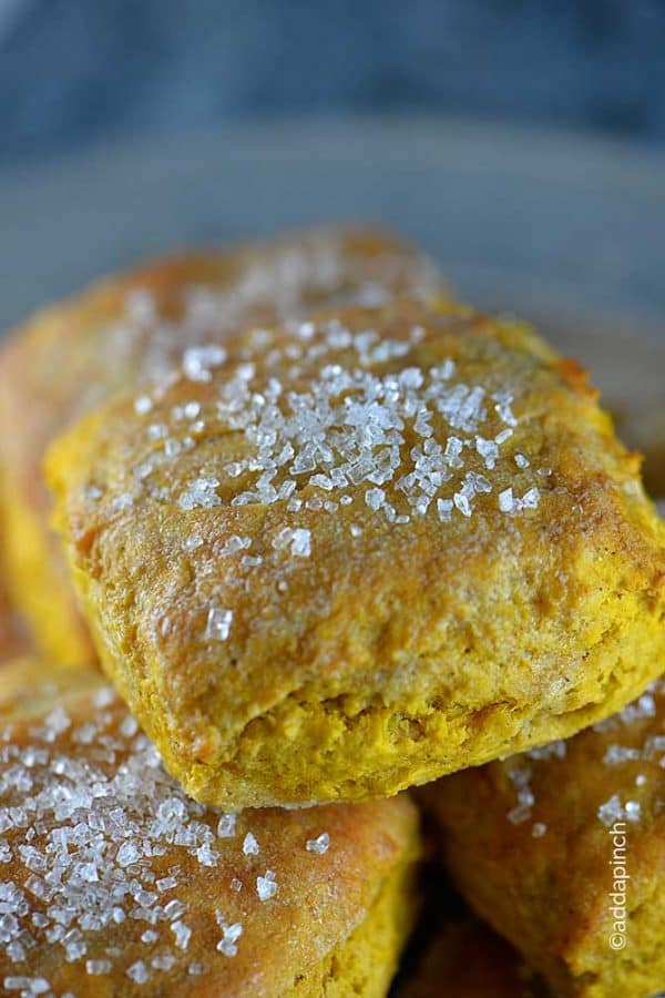 Sweet Pumpkin Biscuits Recipe - Add a Pinch