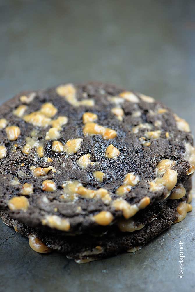 Chocolate Toffee Crunch Cookies Recipe - Add a Pinch