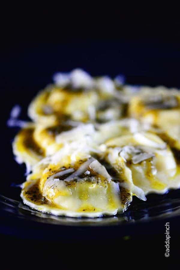 Ravioli with Pesto Sauce Recipe - Add a Pinch