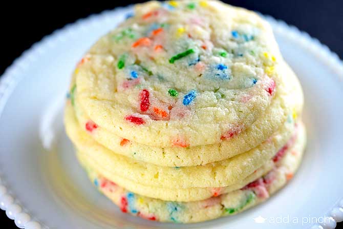 Funfetti Cookies Recipe - Add a Pinch
