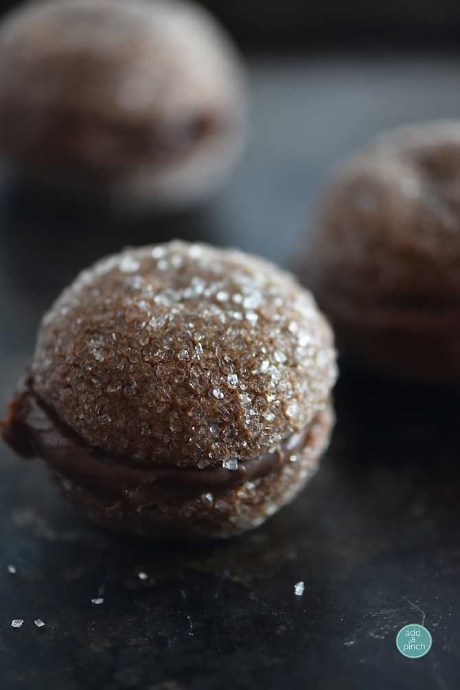 Chocolate Ganache Cookies Recipe - Add a Pinch