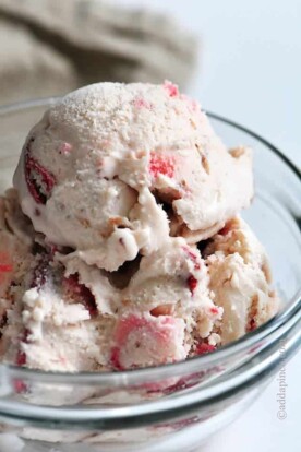 Strawberry Ice Cream Recipe - Add a Pinch