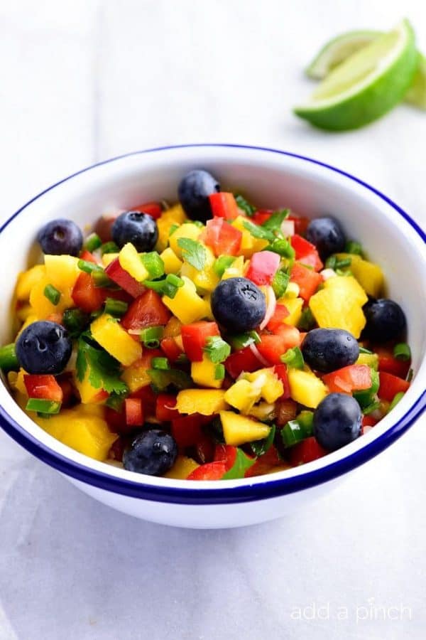 Mango Blueberry Salsa Recipe - Add a Pinch