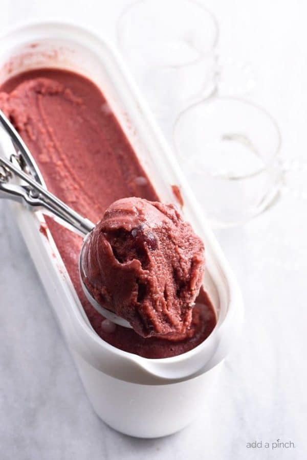 Cherry Frozen Yogurt Recipe - Add a Pinch