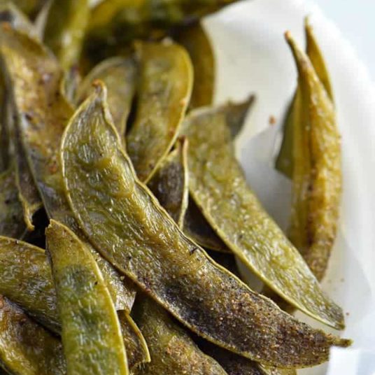 Crispy Sugar Snap Peas Recipe - Add a Pinch
