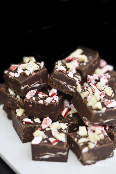 Peppermint Fudge Recipe - Add a Pinch