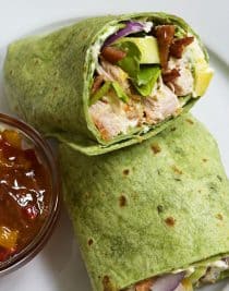 Sweet and Spicy Chicken Wraps Recipe - Add a Pinch