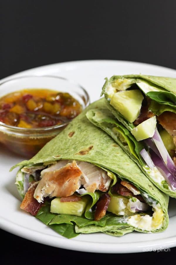 Sweet And Spicy Chicken Wraps Recipe Add A Pinch