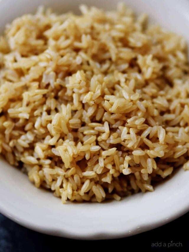 How to Cook Brown Rice Recipe Story - Add a Pinch