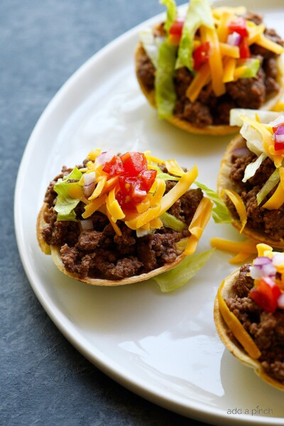 Taco Cups Recipe - Add a Pinch
