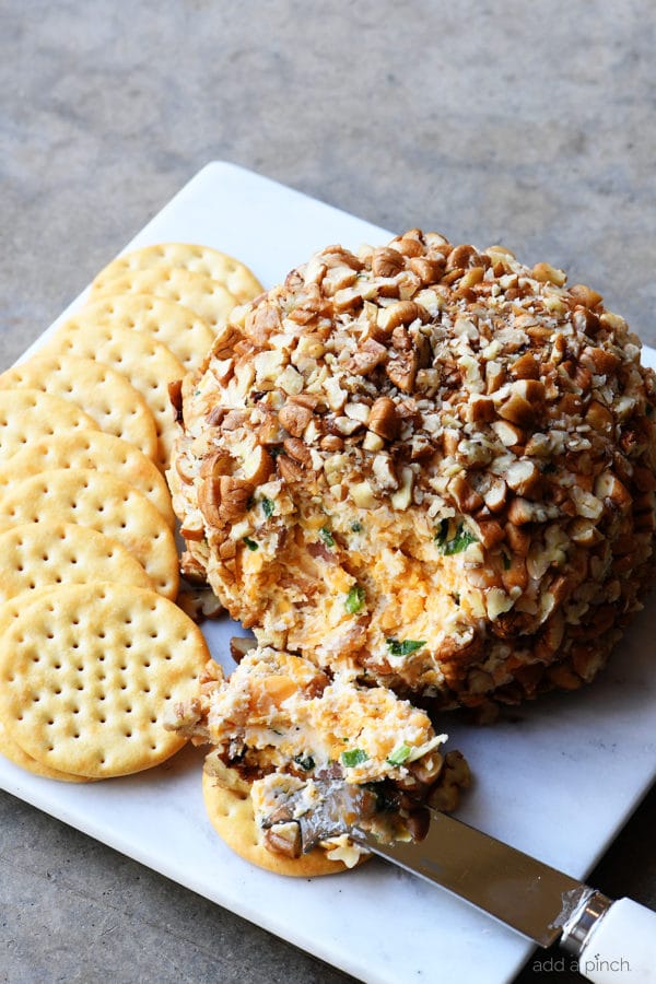 Bacon Ranch Cheese Ball Recipe - Add a Pinch