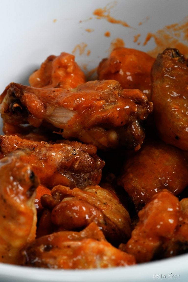 Crispy Baked Buffalo Chicken Wings Recipe - Add a Pinch