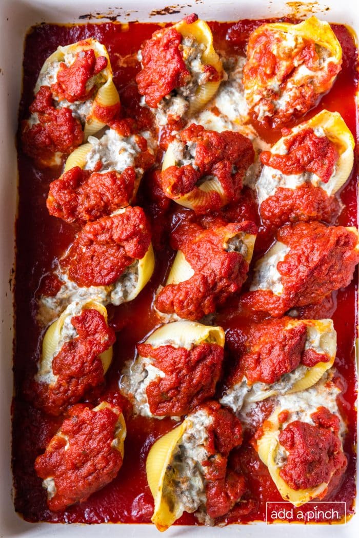 Stuffed Shells Recipe - Add a Pinch