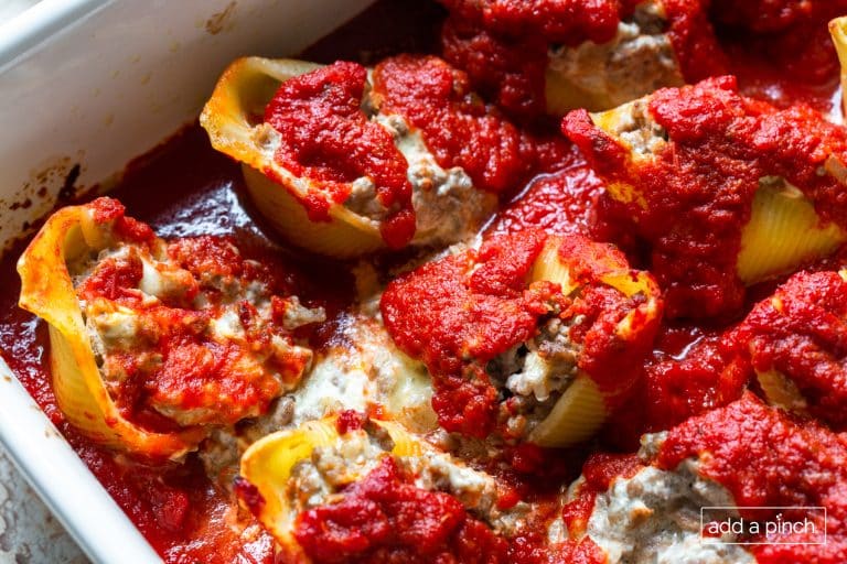 Stuffed Shells Recipe - Add a Pinch