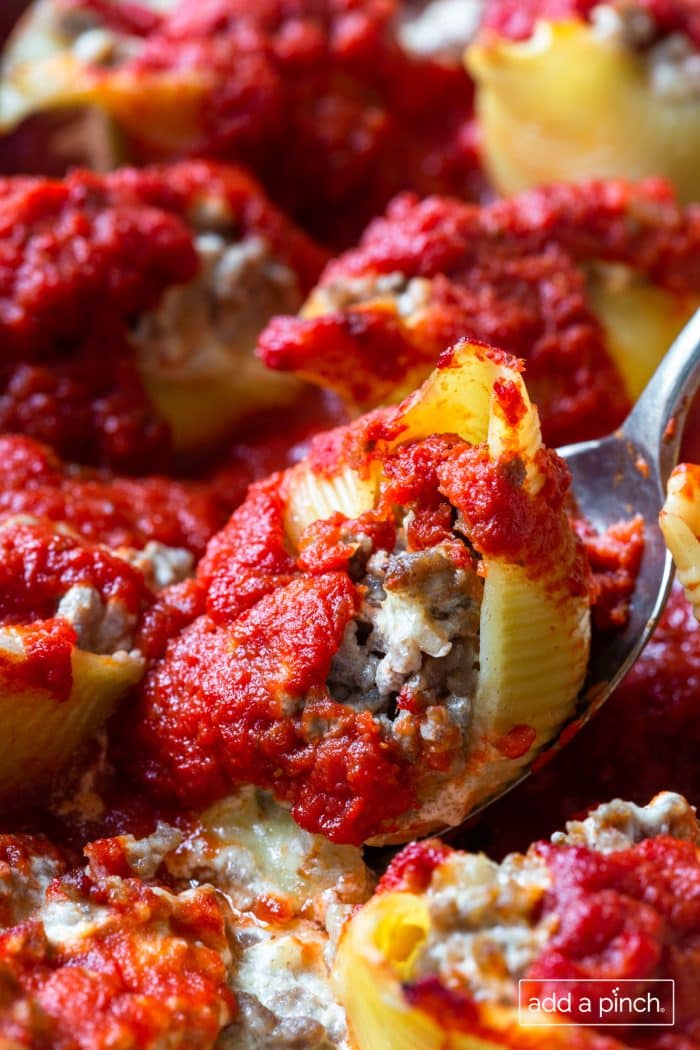Stuffed Shells Recipe - Add a Pinch