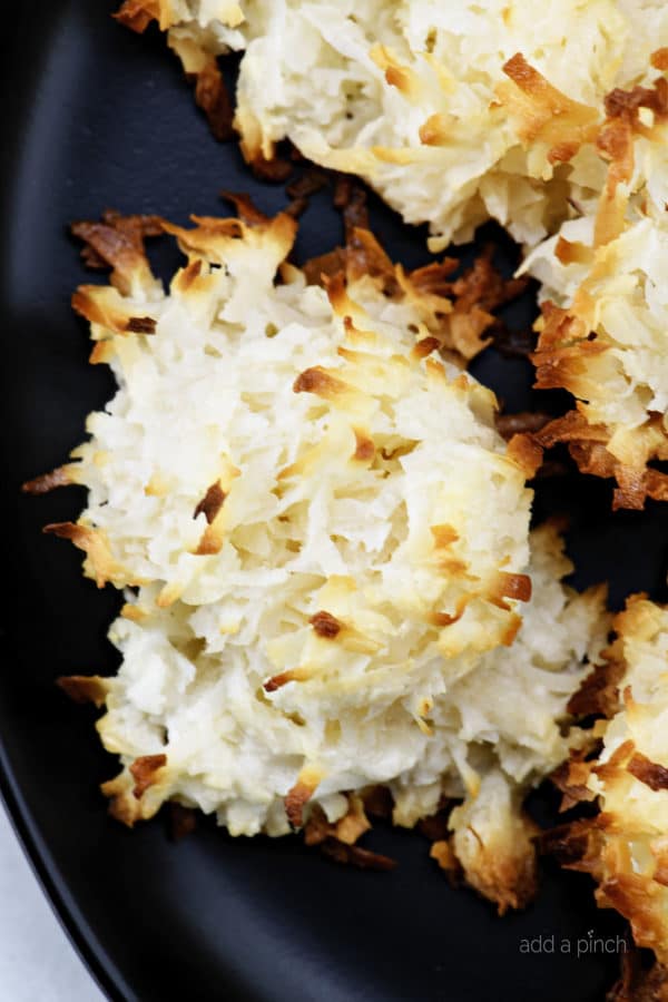 Coconut Macaroons Recipe - Add a Pinch - The Best Macaroons!