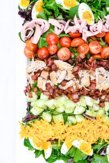 Easy Chicken Club Salad Recipe - Add a Pinch