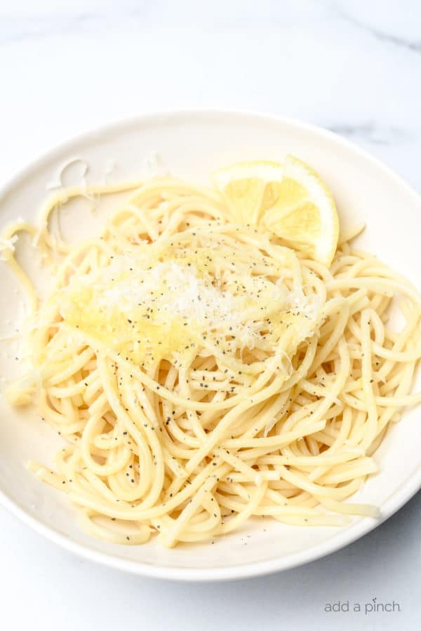 Lemon Parmesan Pasta Recipe - Add a Pinch