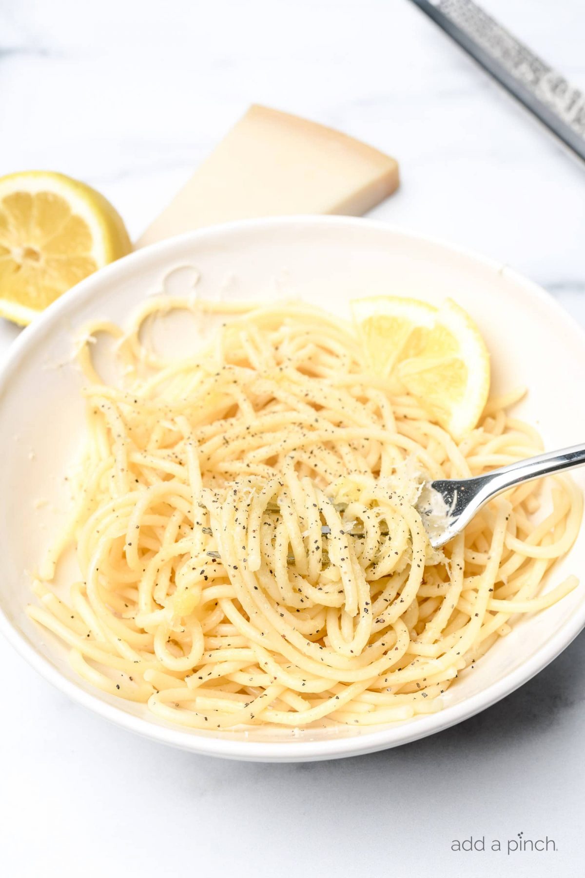Lemon Parmesan Pasta Recipe - Add a Pinch