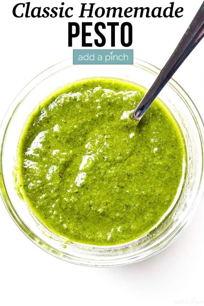 Classic Pesto Recipe - Add a Pinch