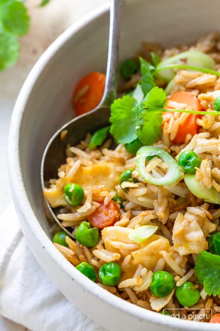 Fried Rice Recipe - Add a Pinch