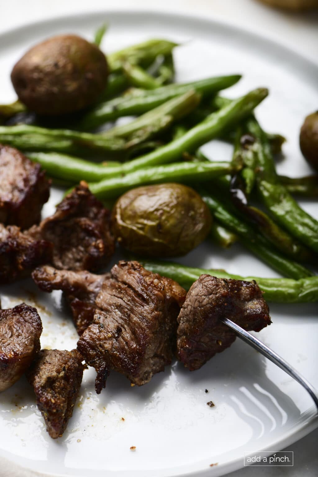 Easy Steak Bites Recipe - Add a Pinch