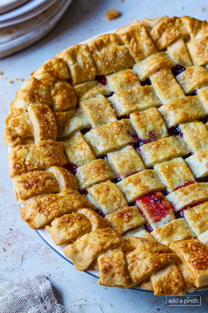 Easy Homemade Cherry Pie Recipe - Add a Pinch