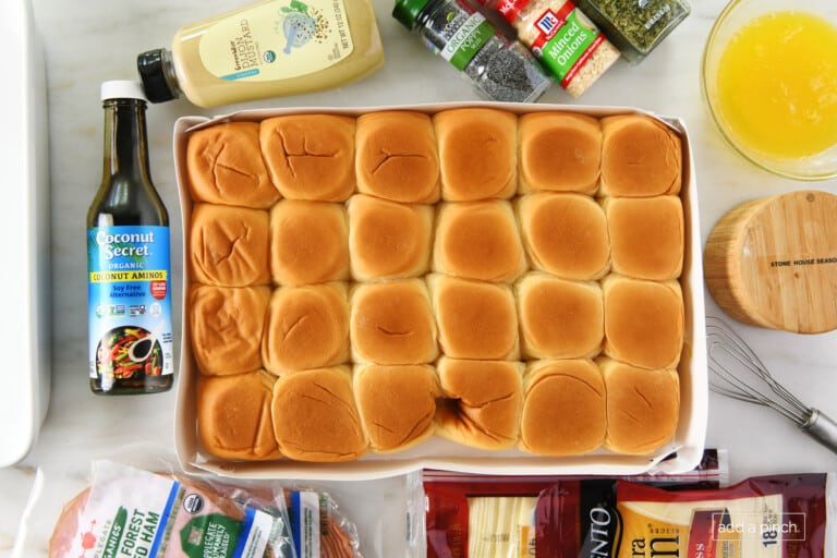 Baked Ham and Cheese Sandwiches Recipe (Ham and Cheese Sliders)