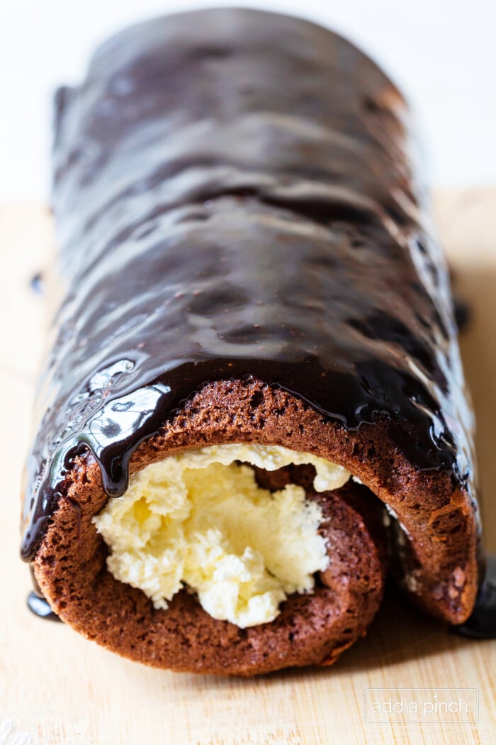 Chocolate Cake Roll Recipe (Swiss Roll Cake) - Add a Pinch