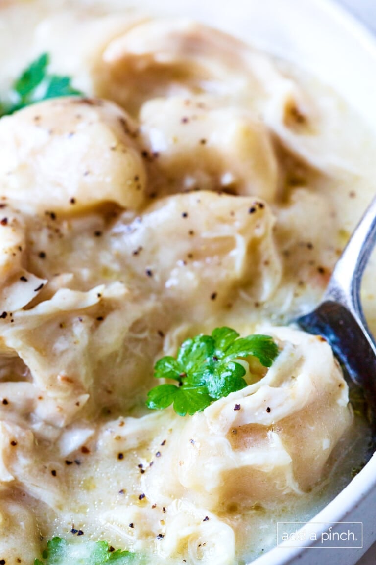 Slow Cooker Chicken and Dumplings Recipe - Add a Pinch