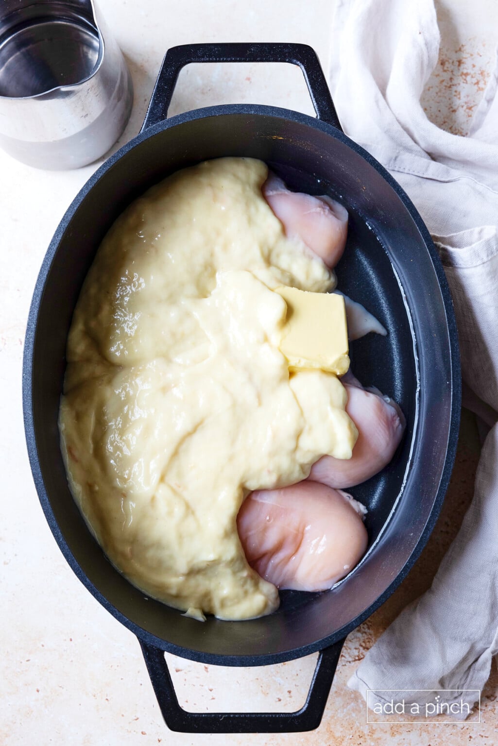 Slow Cooker Chicken and Dumplings Recipe - Add a Pinch